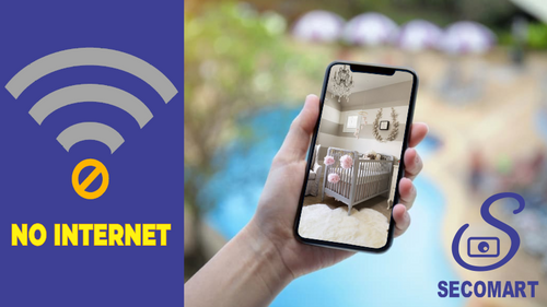 Can CCTV security cameras work without the internet and WiFi?
