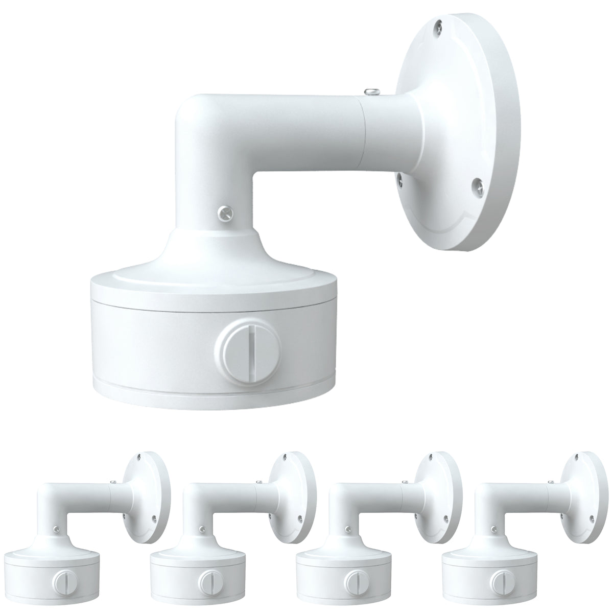 Bracket L Shape & Junction Box for Security Camera, Metal Case High Du