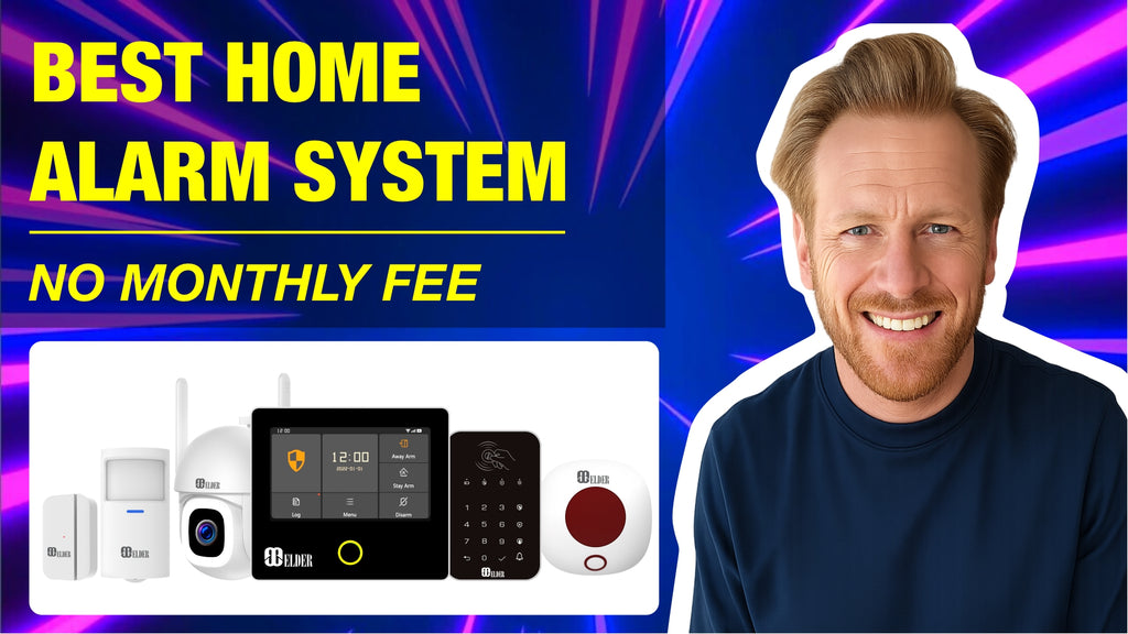 Elder Alarm System & Security Camera Wireless 15-Piece WiFi & 4G Smart