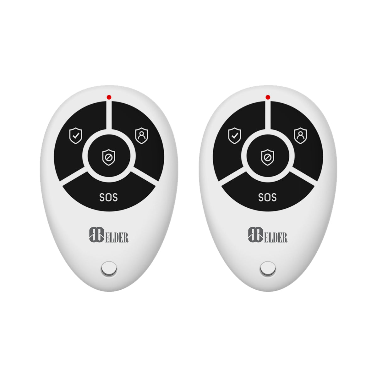 Remote Control x2 Pack Add-On for Elder Alarm System Security and Smar