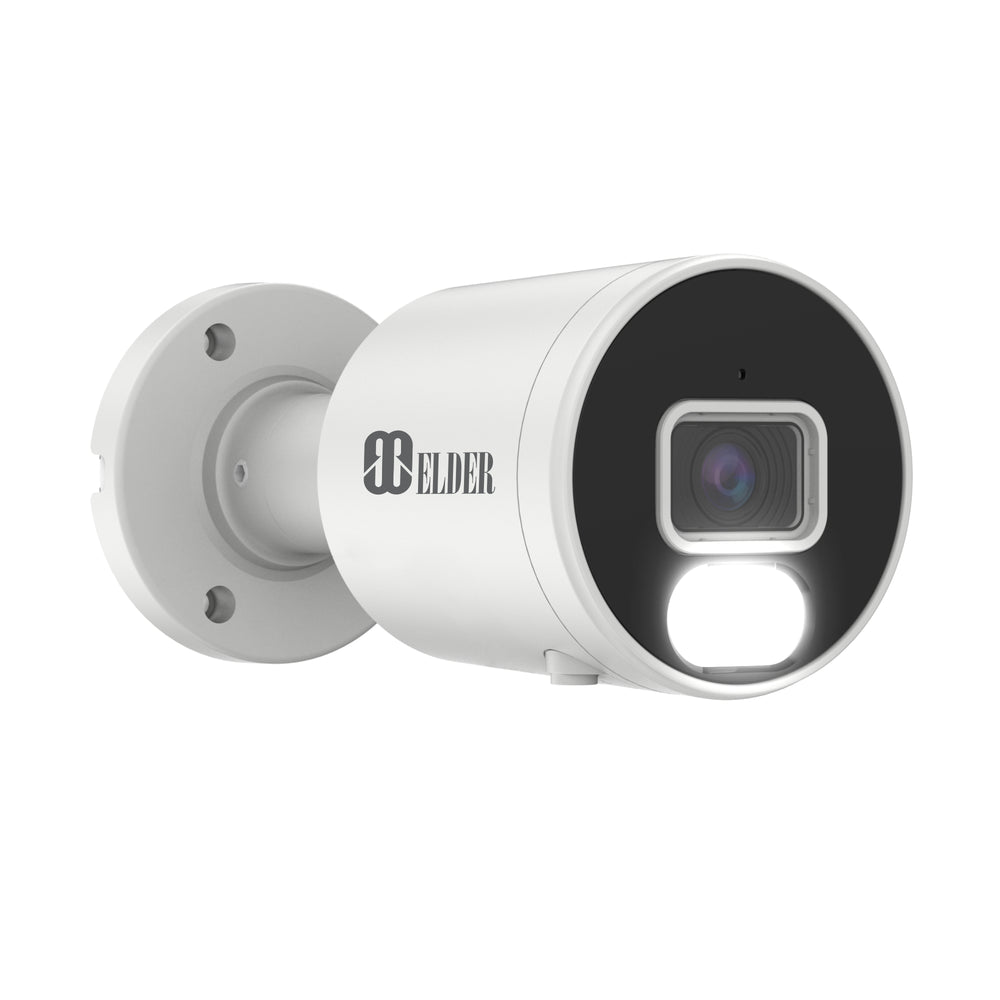 Elder 4K IP Security Camera 8MP PoE Outdoor, Dual-Light Color Night Vi