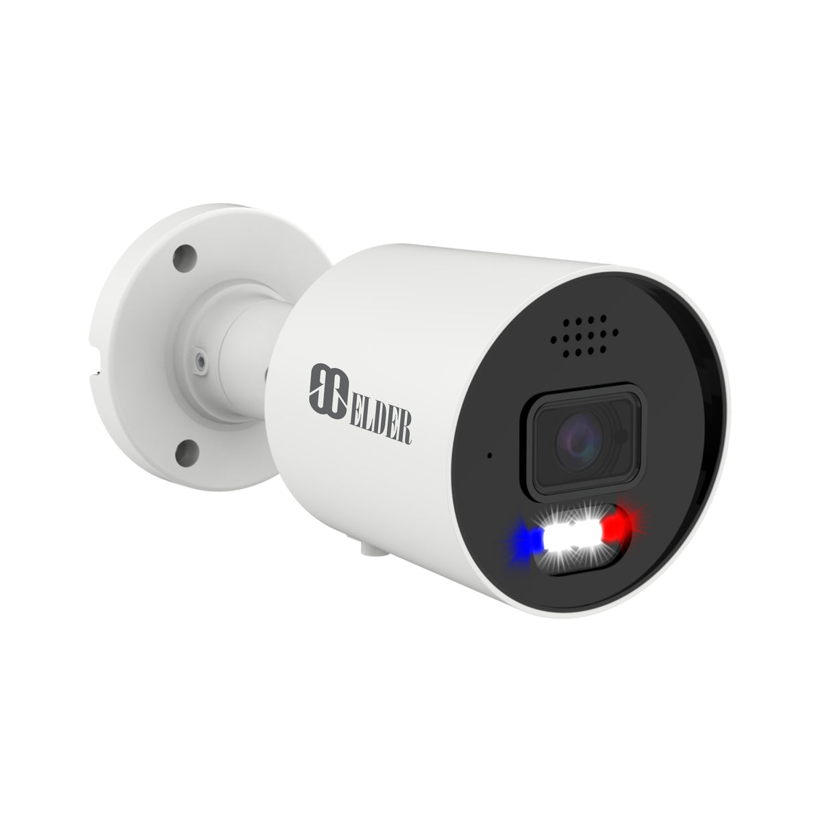 Elder AI 12MP Security Camera IP PoE Outdoor 4K+, Dual-Light Color Nig