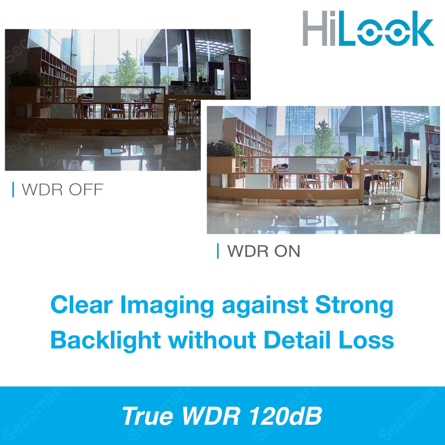 Hilook 4K Security Camera System, 6-Camera PoE NVR Surveillance Kit Ou