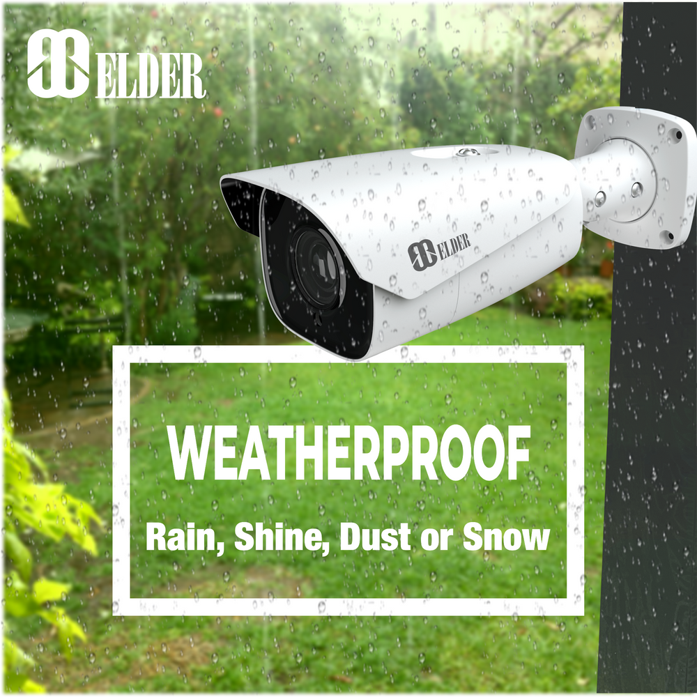 LPR Security Camera ANPR Surveillance PoE Outdoor, License Plate Recog